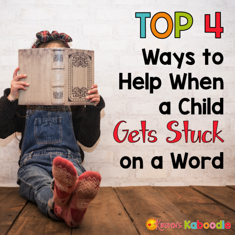 help students stuck on a word while reading out loud
