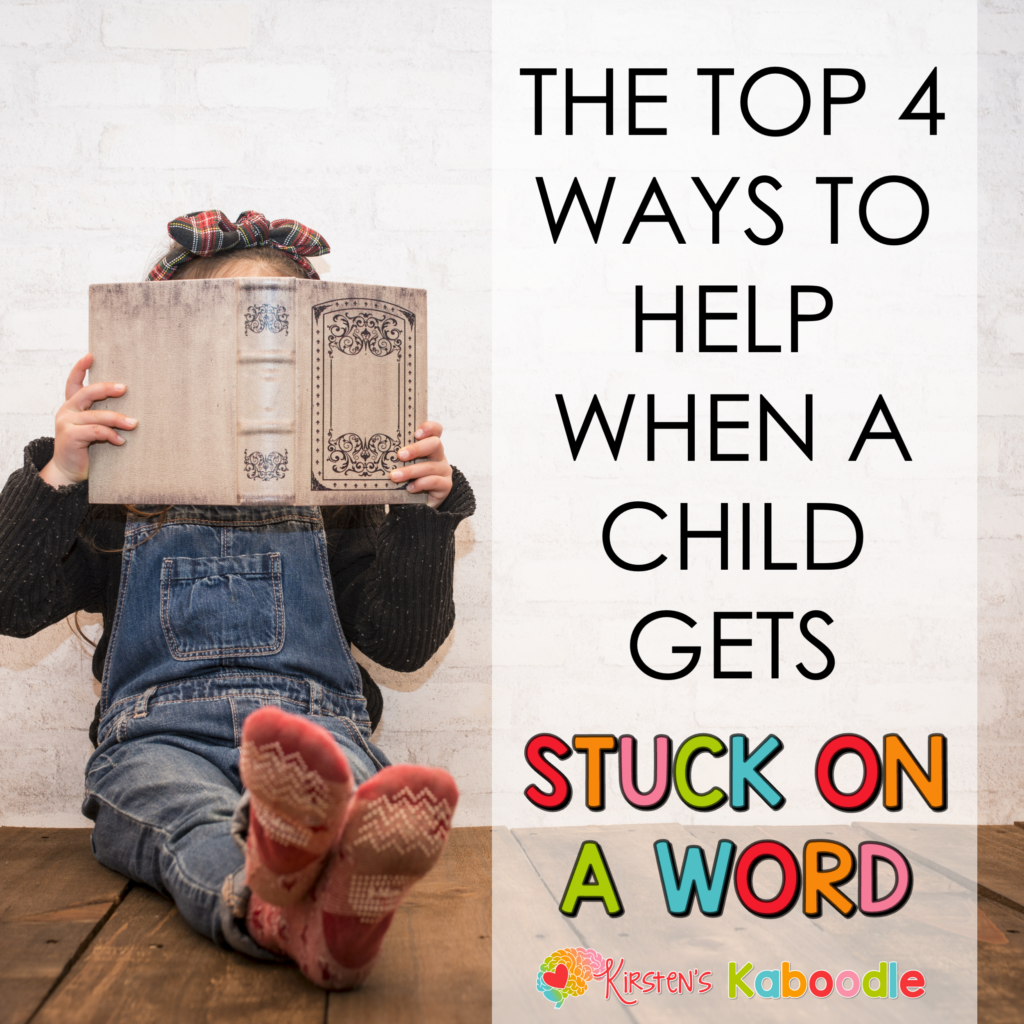 help students stuck on a word while reading out loud