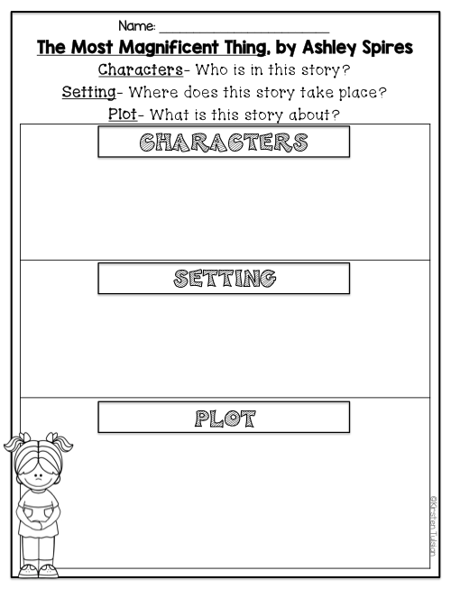 The Most Magnificent Thing Literature Activities