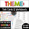 Theme Task Cards and Printables