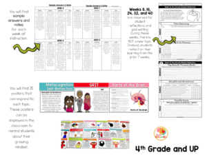 Growth Mindset Bell Ringers MULTI-LEVEL BUNDLE with Digital Option in ...