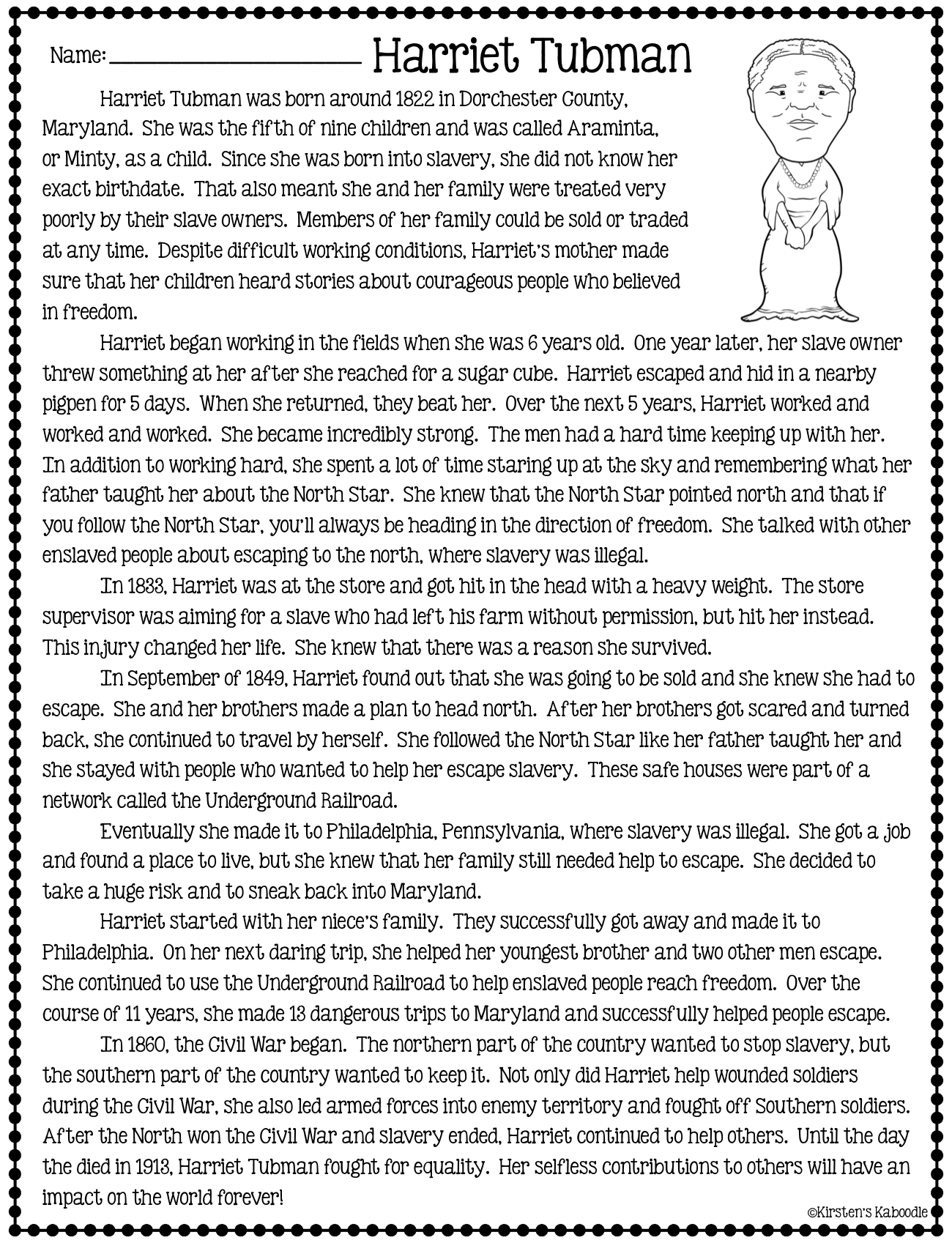 I am Harriet Tubman by Brad Meltzer