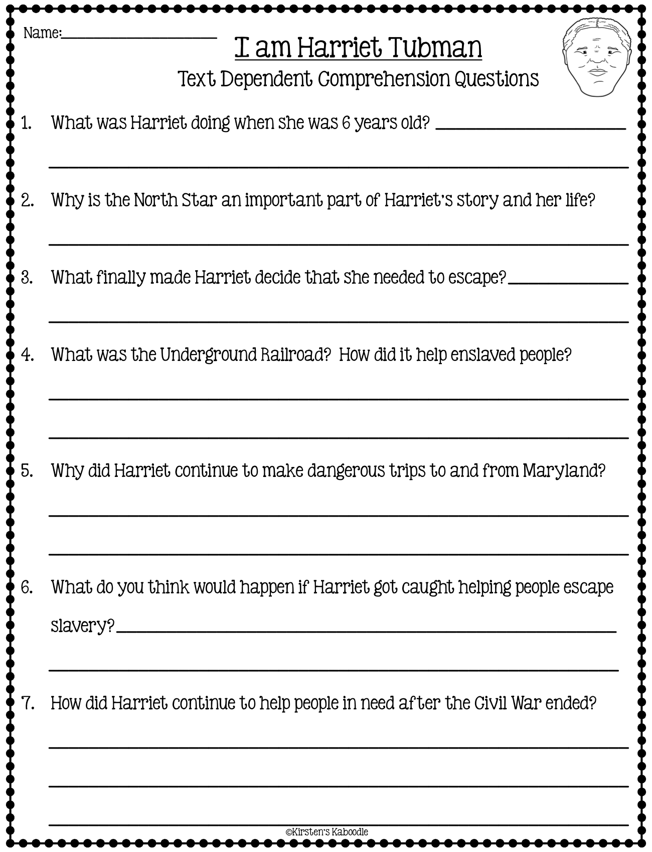 I am Harriet Tubman by Brad Meltzer