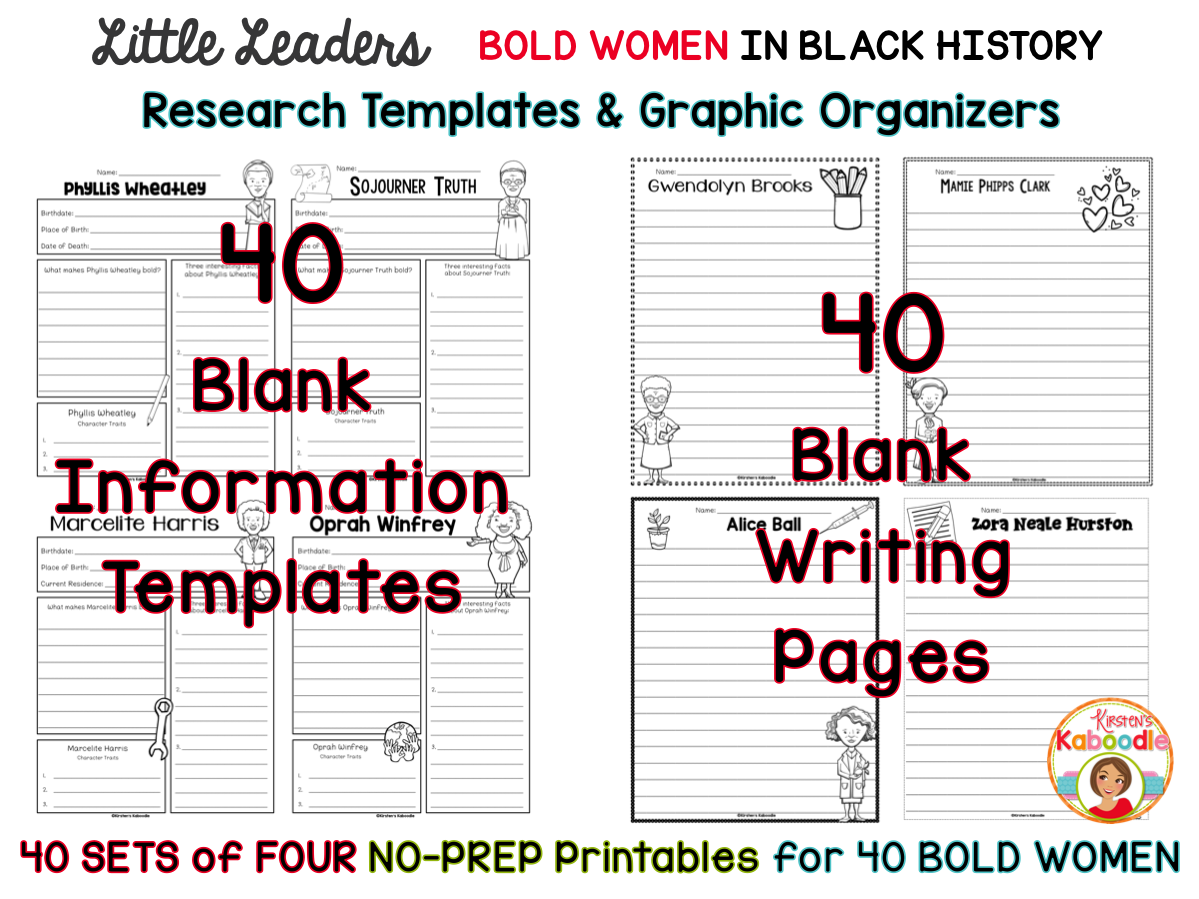 Little Leaders: Bold Women in Black History BUNDLE • Kirsten's Kaboodle