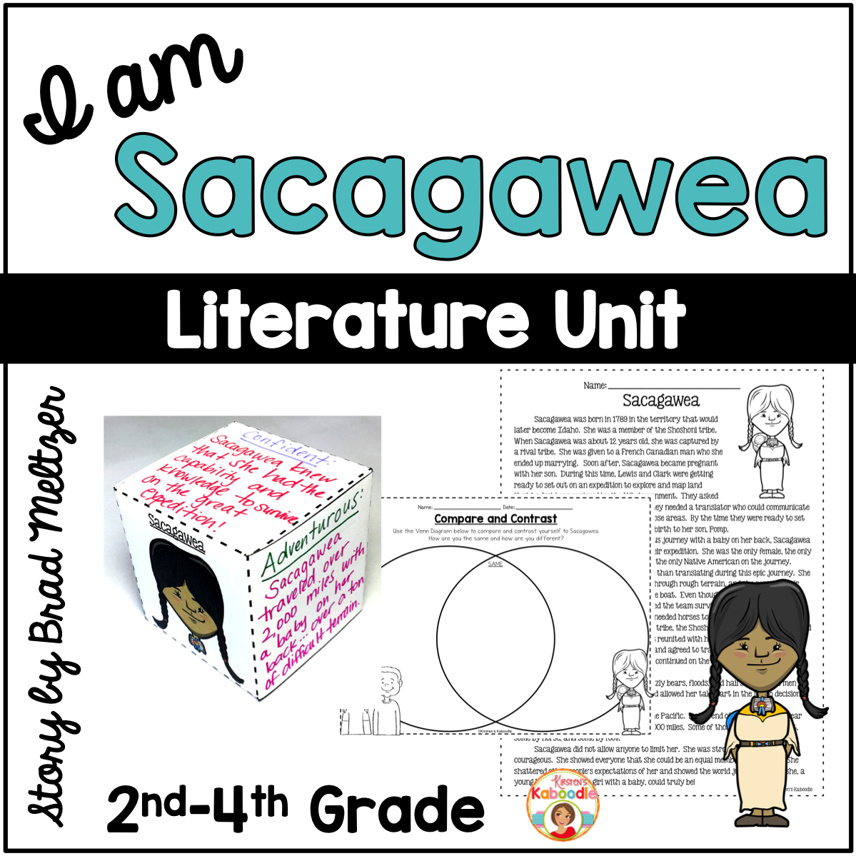 I am Sacagawea by Brad Meltzer Literature Unit Activities