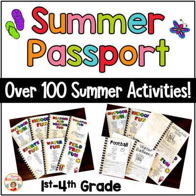 Summer Passport Activity Booklet
