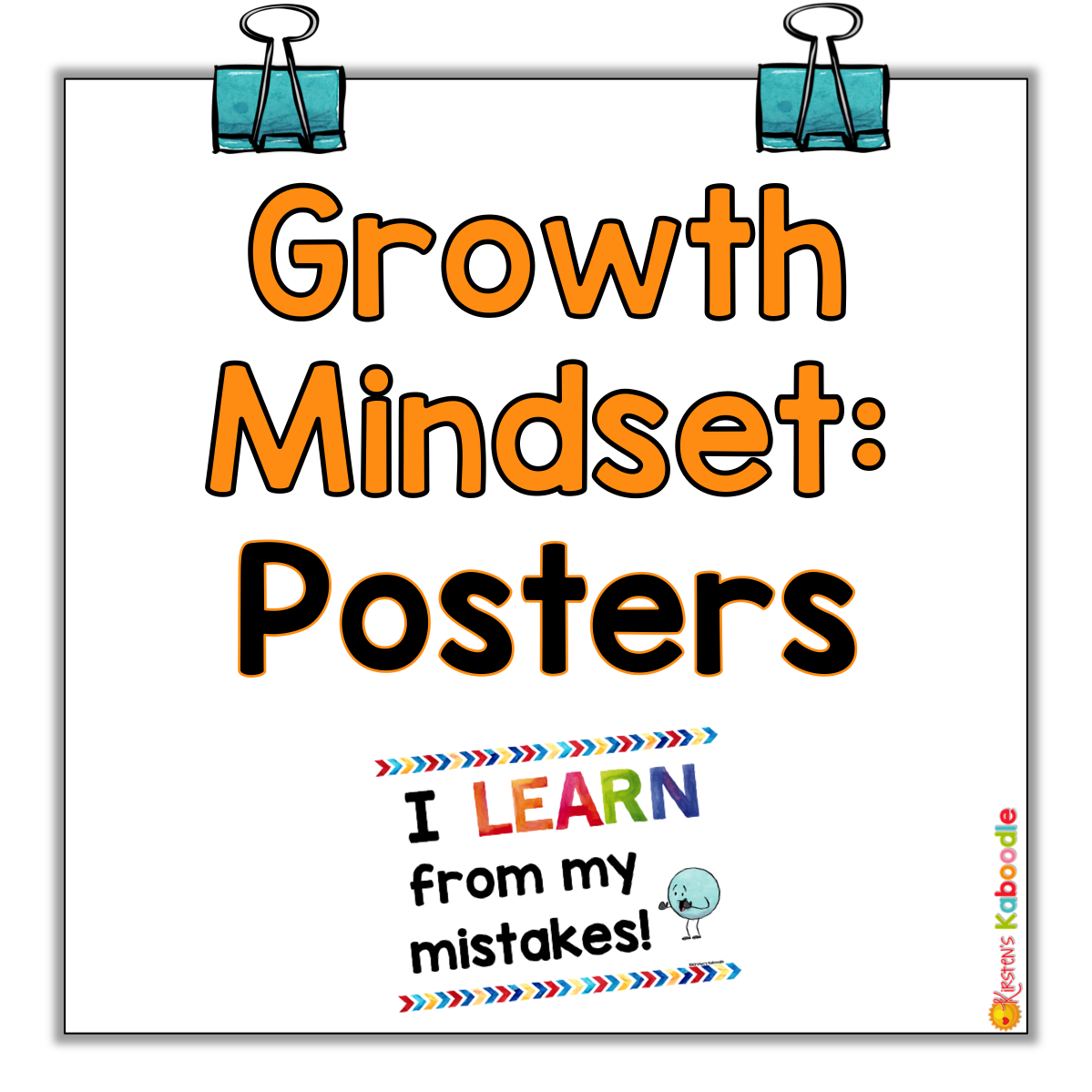 Growth Mindset: Posters