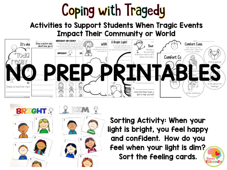 Coping with Tragedy: Activities to Support Students During Times of ...