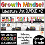 Growth Mindset Picture Book Activities BUNDLE #2 with Digital Option ...