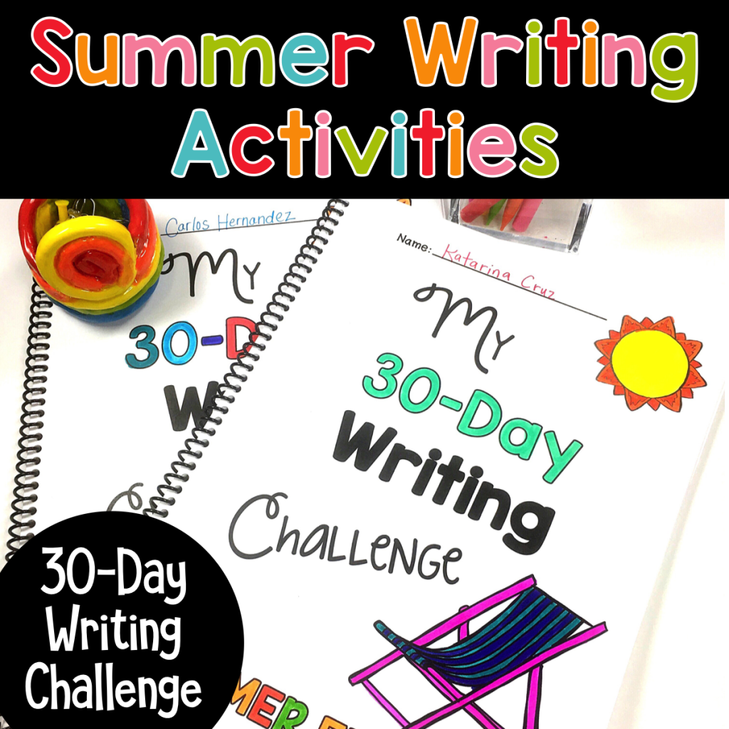 Summer Writing Prompts For Kids A 30 Day Writing Challenge summer-writing-prompts-for-kids-a-30-day-writing-challenge
