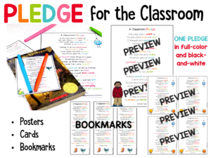 Daily Pledge for the Classroom for Any Grade • Kirsten's Kaboodle