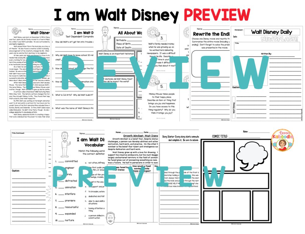 I am Walt Disney by Brad Meltzer • Kirsten's Kaboodle