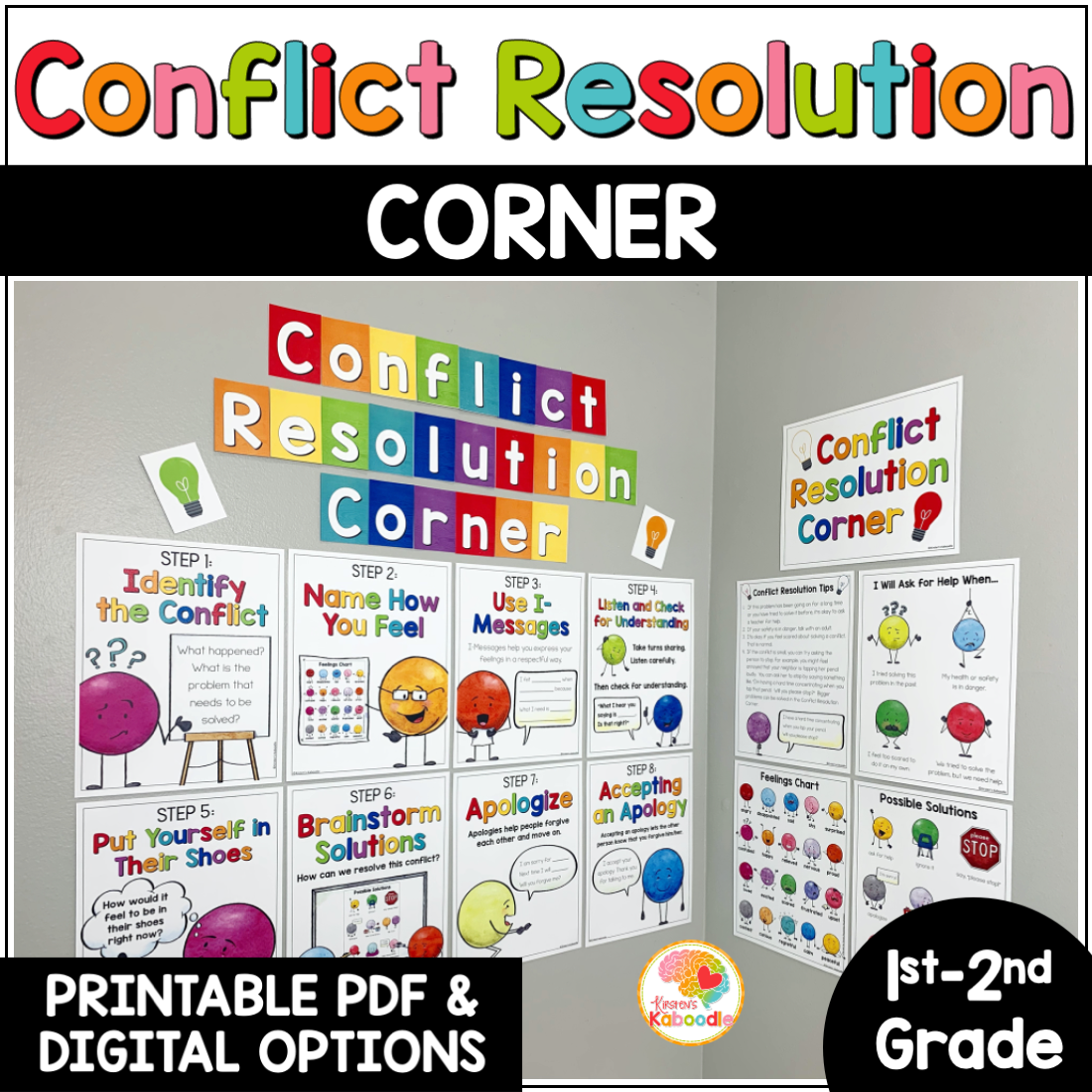 Conflict Resolution Corner for Kids: Problem Solving for Kids