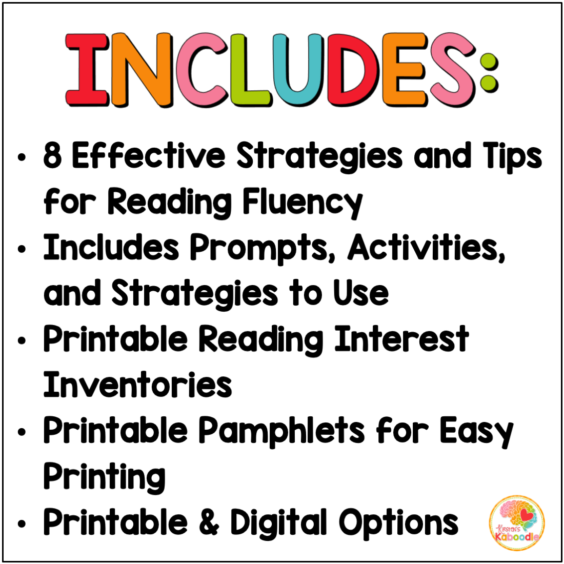 Fluency Strategies Digraph Oo Word Work And Fluency Packet Loose Tooth