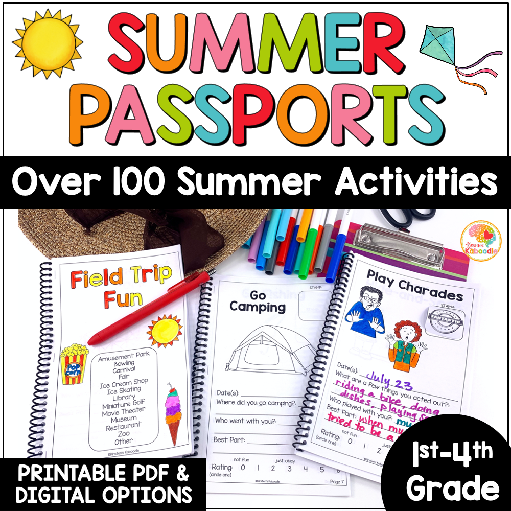 Summer Passport Ideas and Activities for Kids