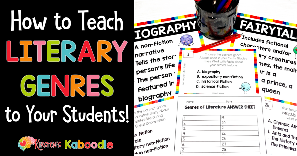 Literary Genres • Kirsten's Kaboodle