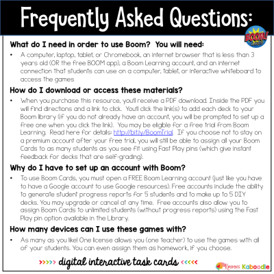 Common and Proper Nouns BOOM CARDS ™ Digital Task Cards