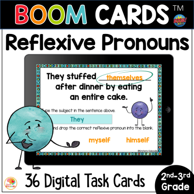 Reflexive BOOM CARDS ™ Digital Task Cards