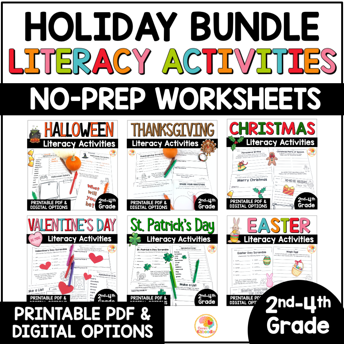 Holiday Activities Bundle