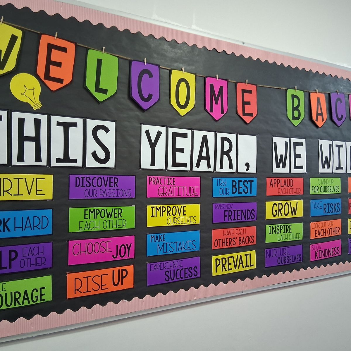 Back-to-School Bulletin Board or Door Decor: Community Building
