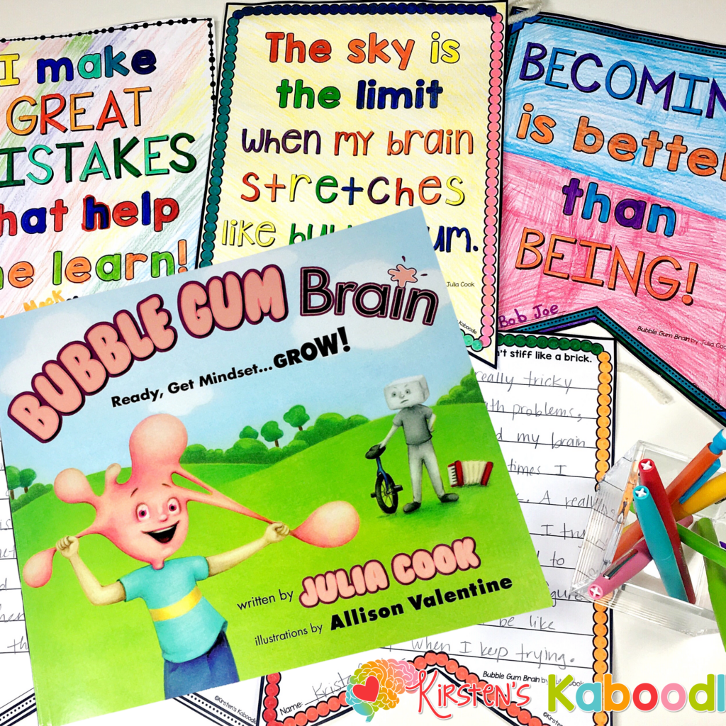 Growth Mindset Activities for The Bubble Gum Brain • Kirsten's Kaboodle